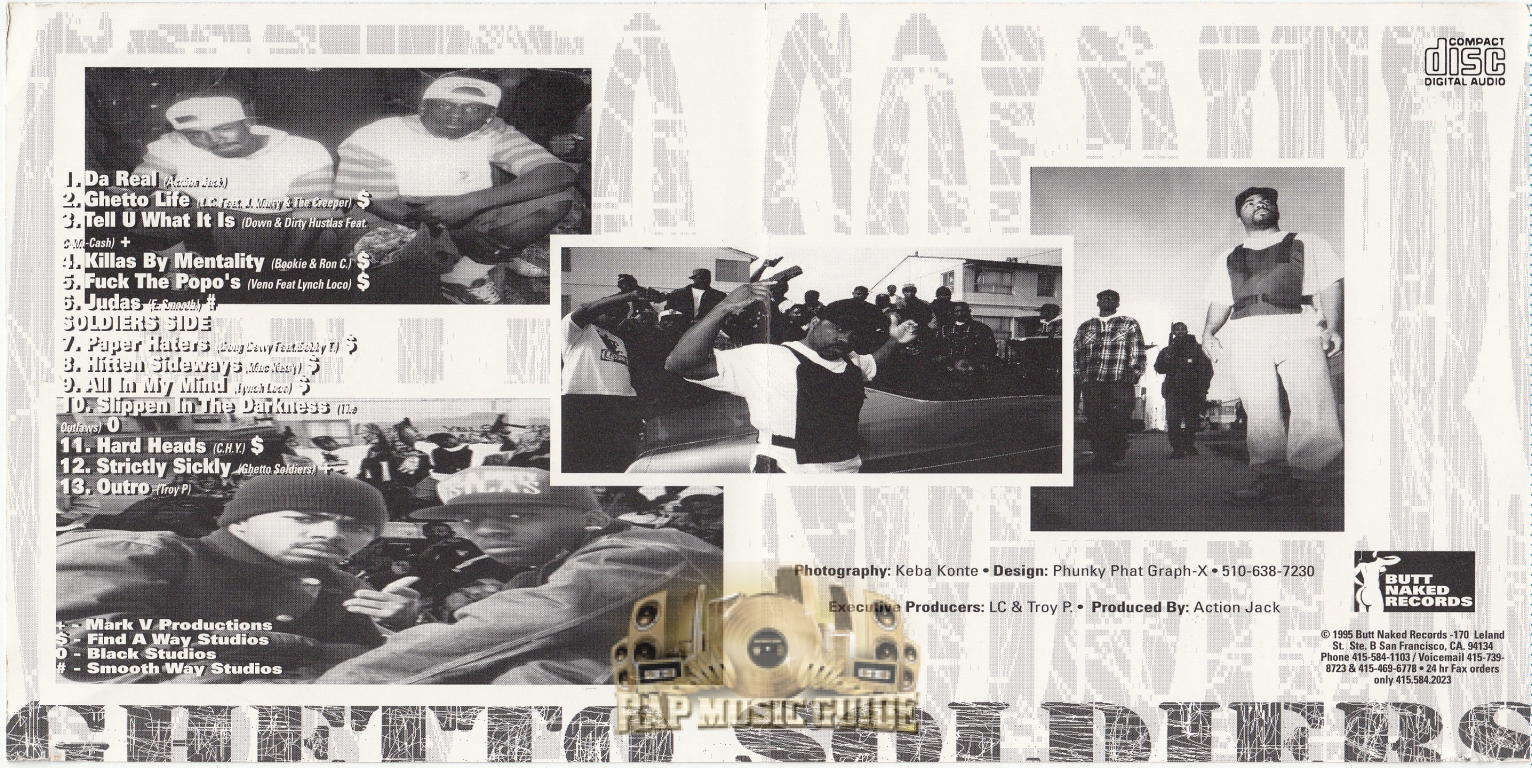 Ghetto Soldiers - Strictly Sickly: 1st Press. CD | Rap Music Guide